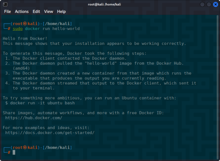 Instalación de Docker en Kali Linux - Hack Underway